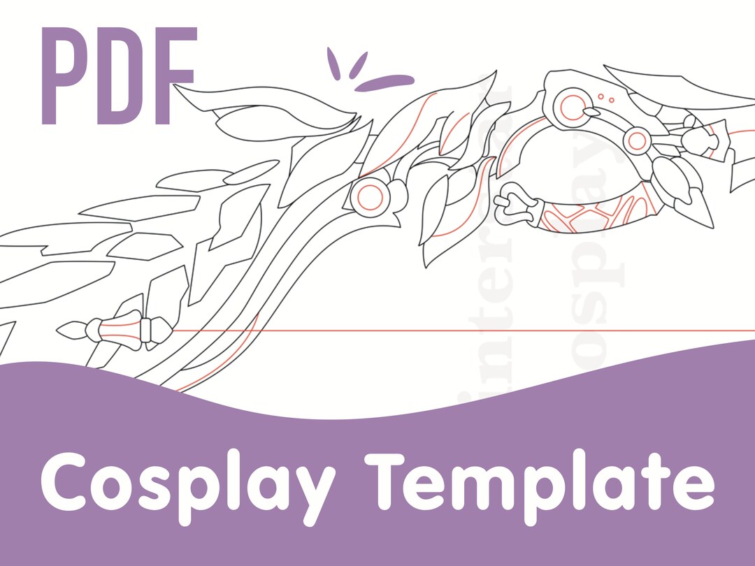 Elysia’s Domain of Ego: Flawless Return Cosplay Template - Etsy