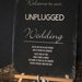 Rustic Charm: Unplugged Wedding Sign - Disconnect & Celebrate! - Etsy