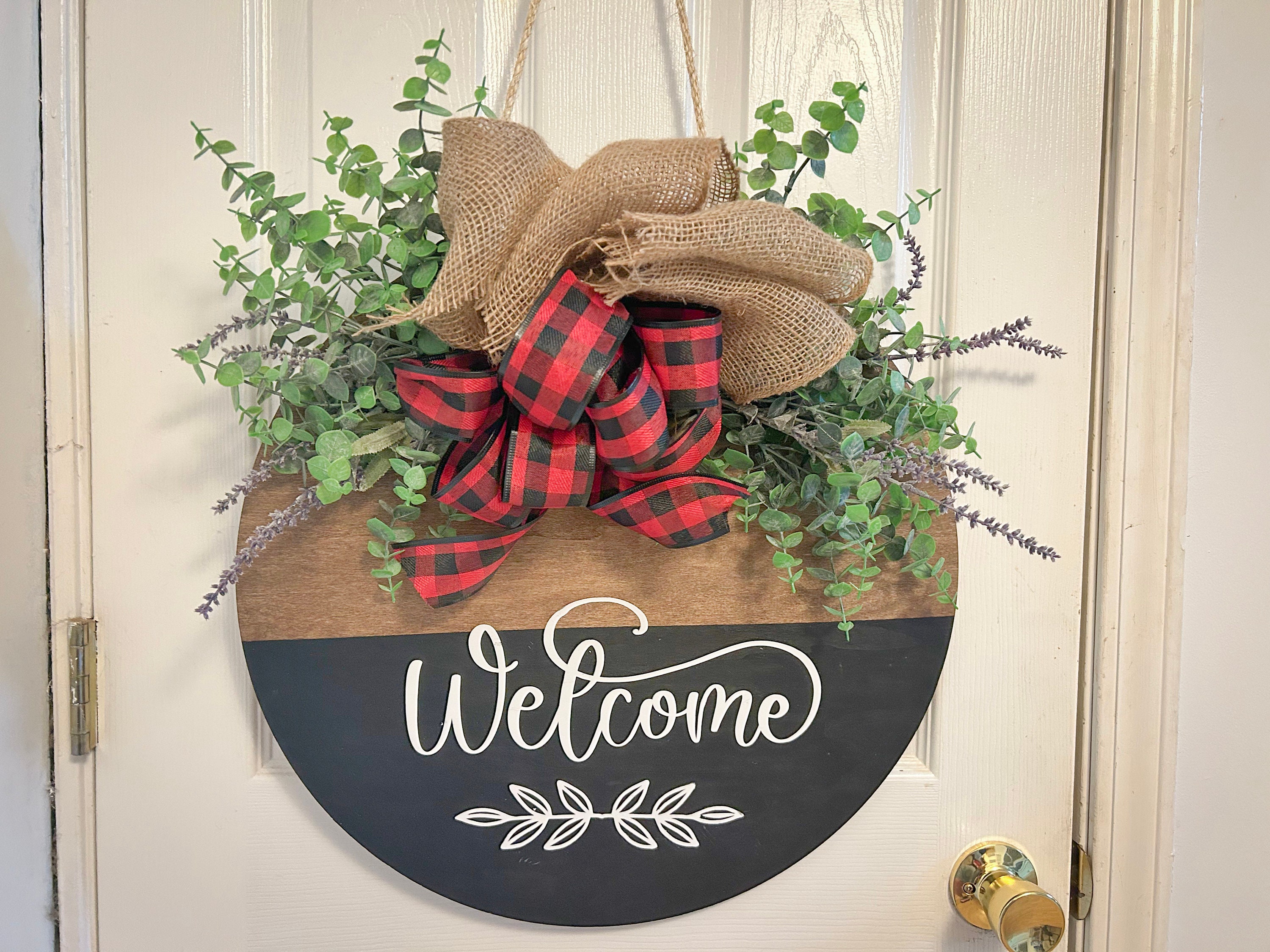 Front Door Welcome Signs - Etsy