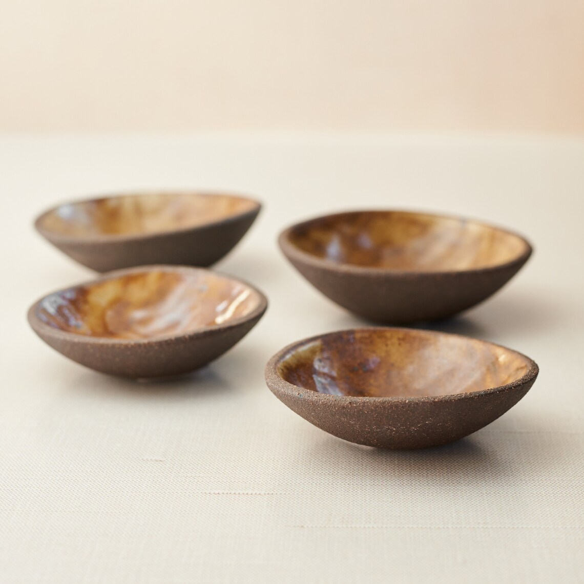 Mini Bowls, Hand Made Ceramic Bowl, Hand Built Ceramic Bowl, Pinch Bowl ...