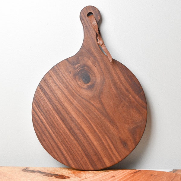 Round Black Cutting Board - Etsy