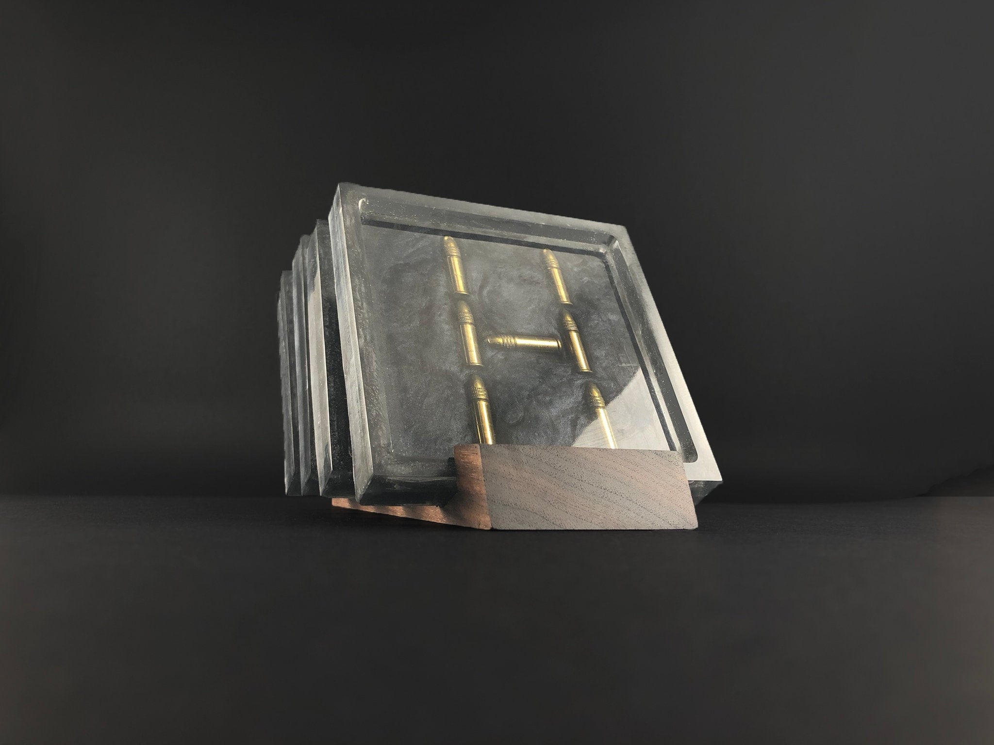 Customizable Bullet Resin Coasters Set of 4 Epoxy Coasters - Etsy