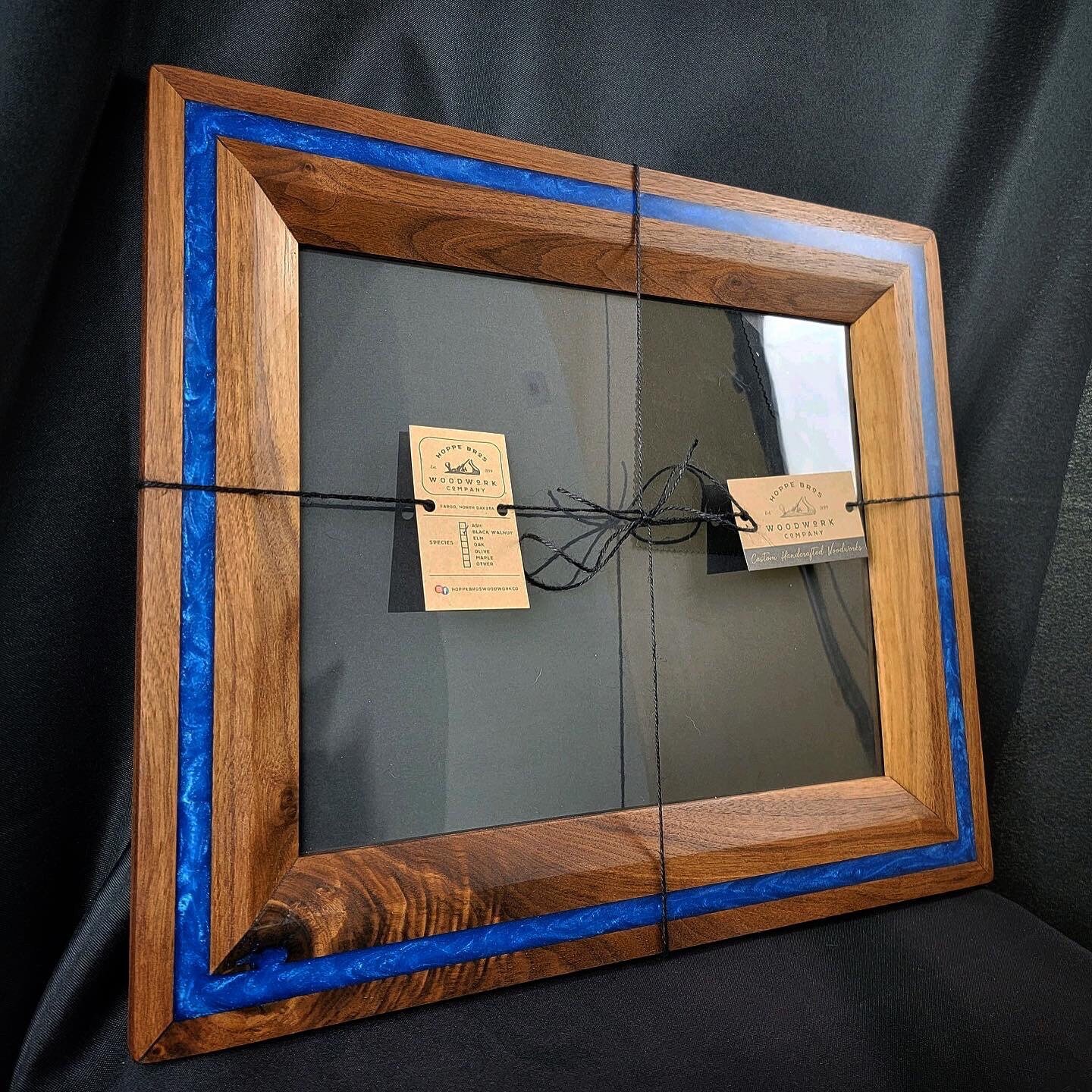 8.5x11 Black Walnut Picture Frame | Associates/Bachelors/Masters ...