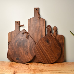 Assorted Black Walnut Charcuterie Board | Cutting Board | Cheese Tray | Solid Wood - Etsy UK