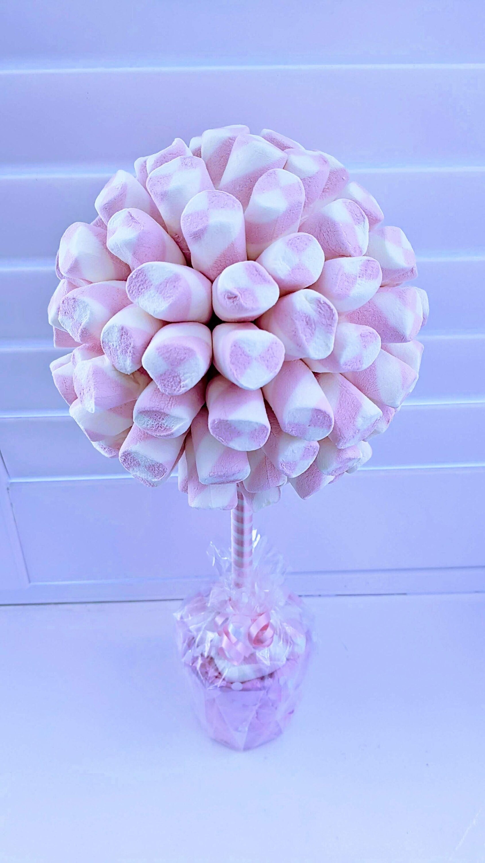 Pink Marshmallow Sweet Tree- A Great Gift for Any Occasion, Birthday ...