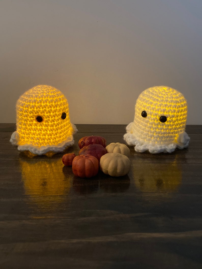 Happy Little Tea Light Ghost PATTERN - Etsy