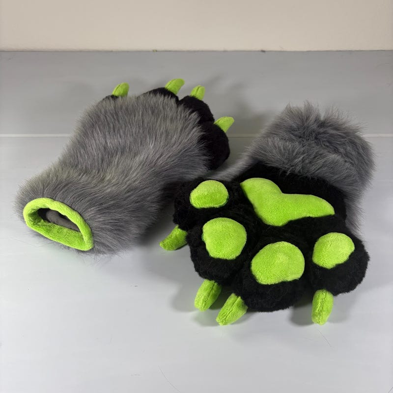 Black Fursuit Paws - Etsy