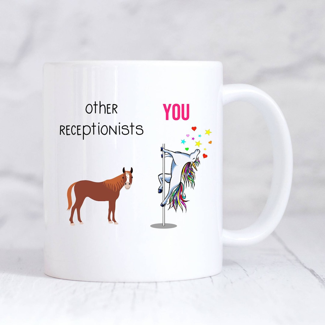 Receptionist Gift, Receptionist Mug, Thank You Gifts, Vet Receptionist ...
