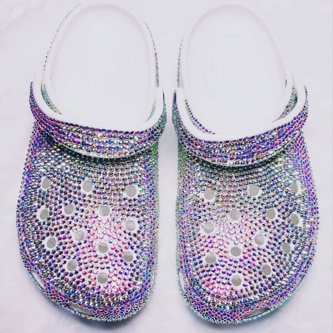 Diamond Crocs | Etsy