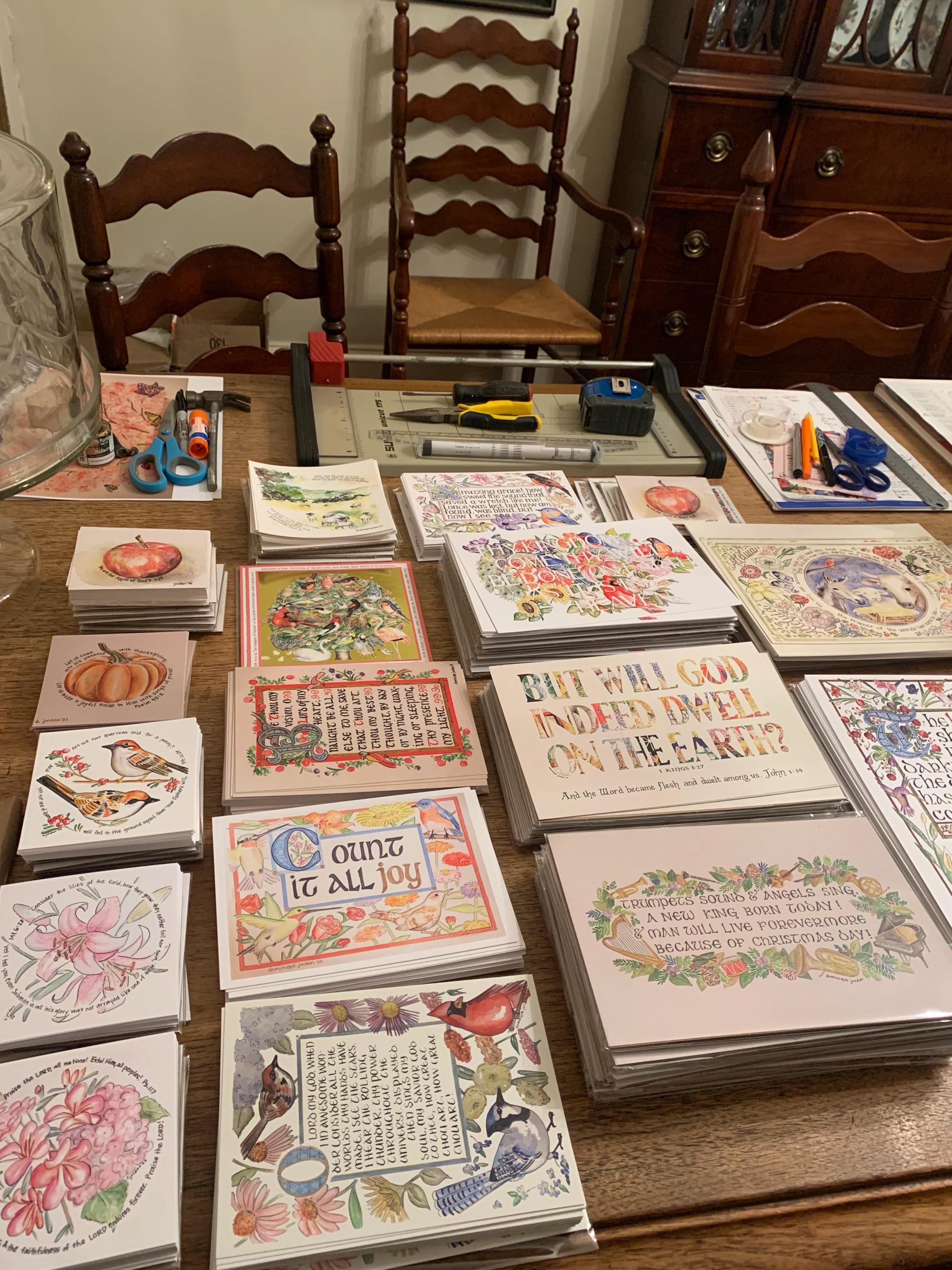 Illuminated Manuscript, Names of God - Etsy