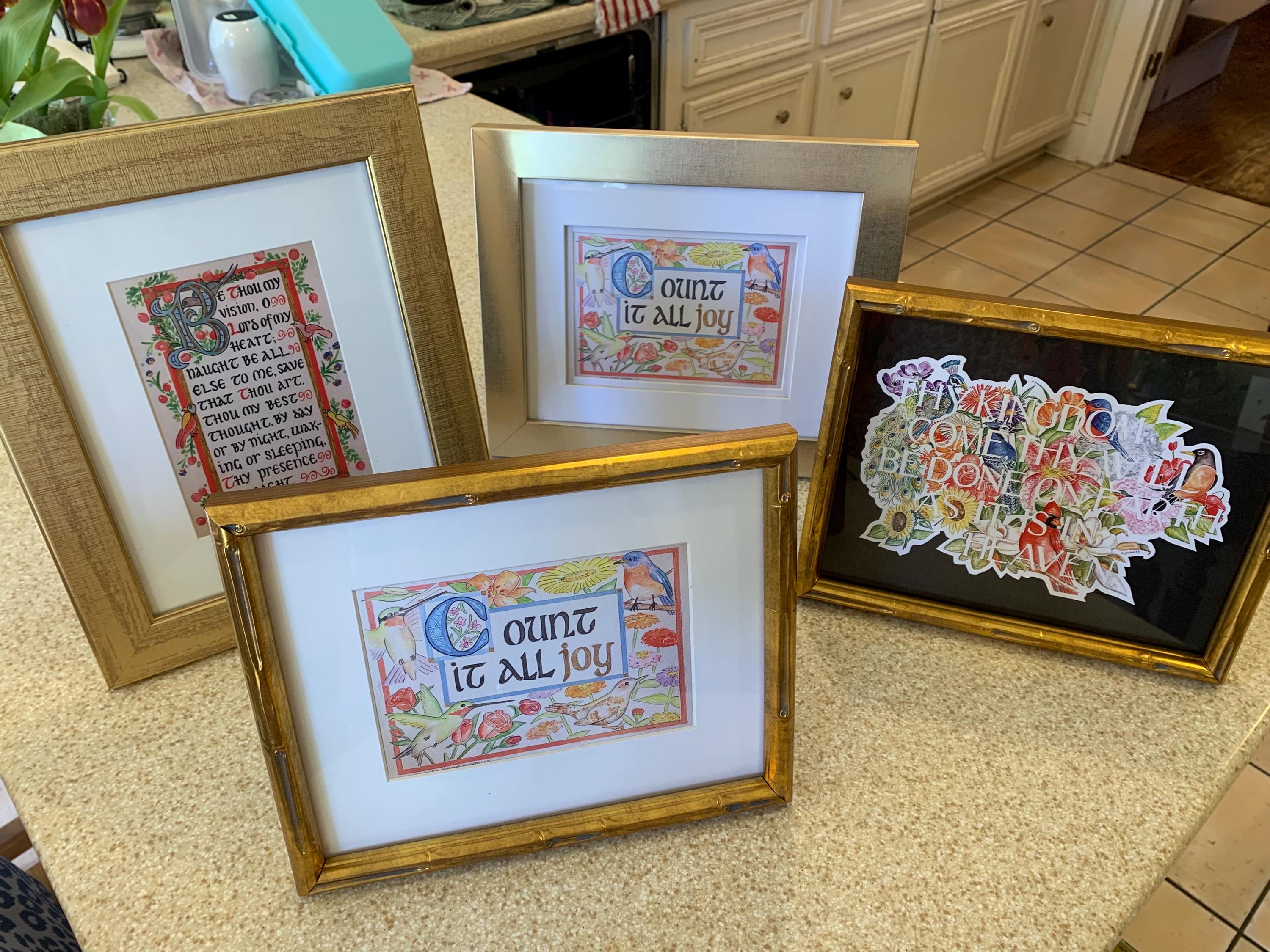 Illuminated Manuscript, Names of God - Etsy