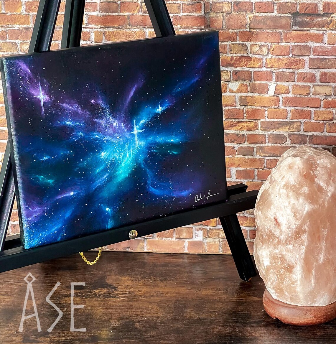 Small Cosmic Paintings Oil Paintings 8x10 - Etsy