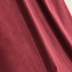 Luxury Heavy Weight 100% Cotton Velvet Fabric by the Yard, Matte Finish ...