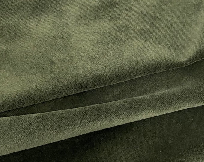 Luxury Heavy Weight 100% Cotton Velvet Fabric by the Yard - Etsy