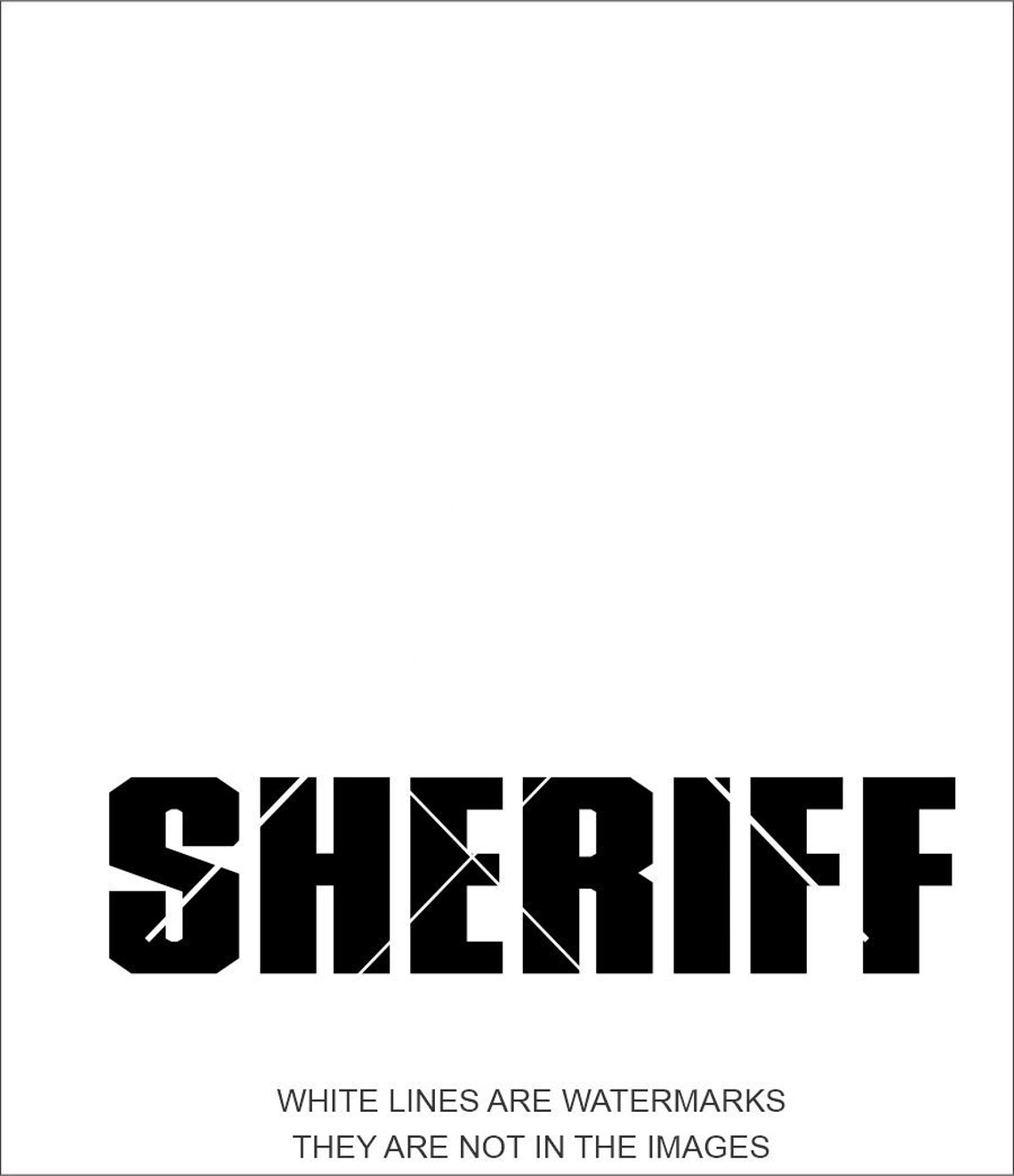 Sheriff svg Police Cop Sheriff Lettering Sheriff Name Sheriff | Etsy