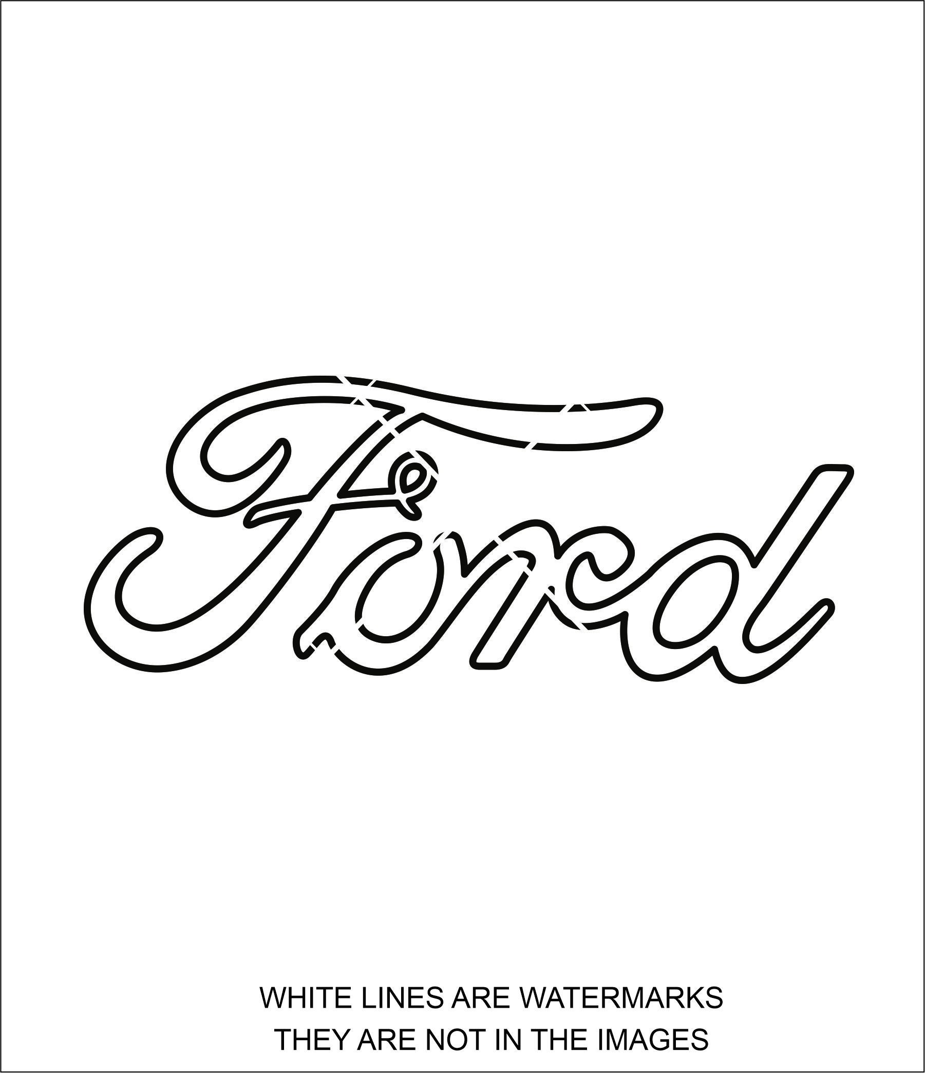 Ford svg Ford Emblem svg Ford letras coche svg Ford logo | Etsy
