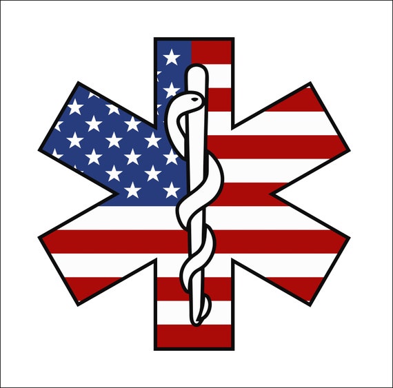 Star of life 4 EMS EMT PARAMEDIC Nurse Emergency Medical | Etsy