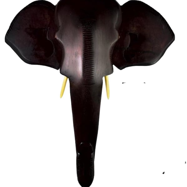 Elephant Head Mount - Etsy