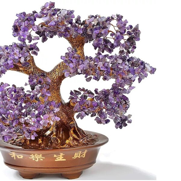 Amethyst Money Tree - Etsy