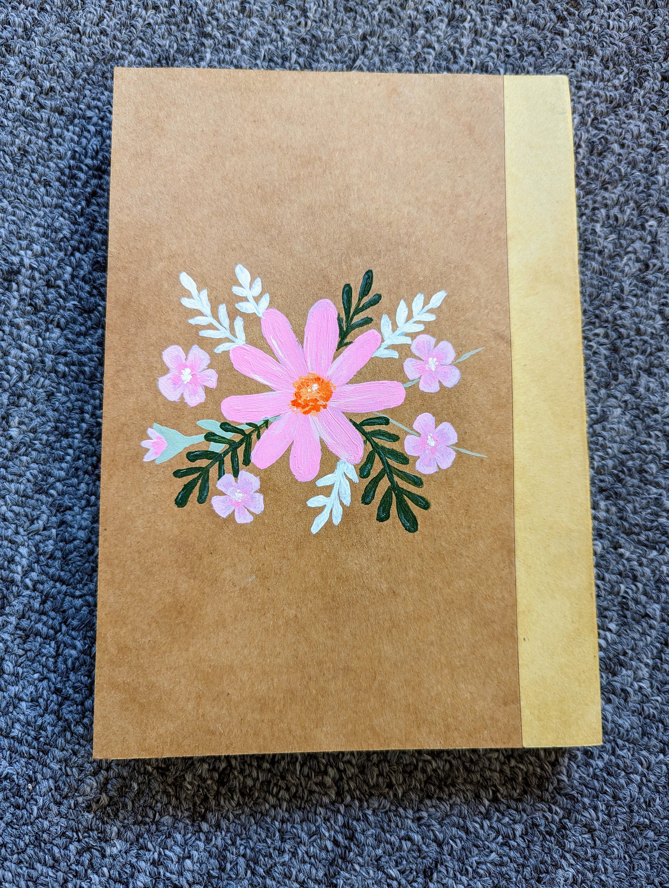Hand Painted Drawing Sketchbook Diary Journal - Etsy