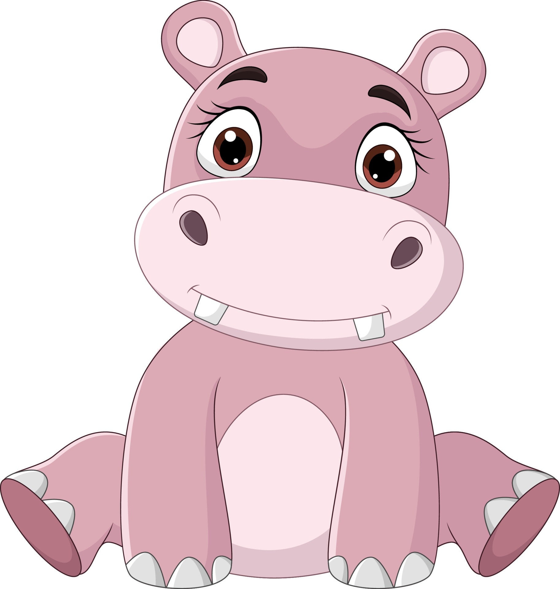 Clip Art Hippo