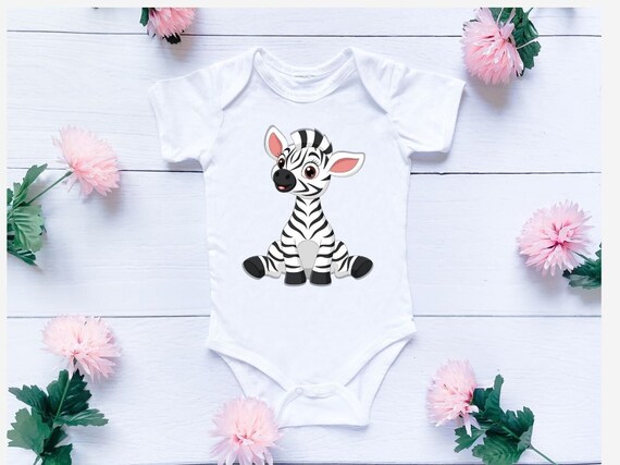 Baby Girl Zebra Clipart