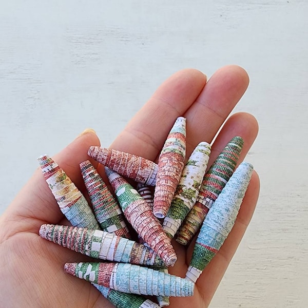 Handmade Paper Beads - Etsy