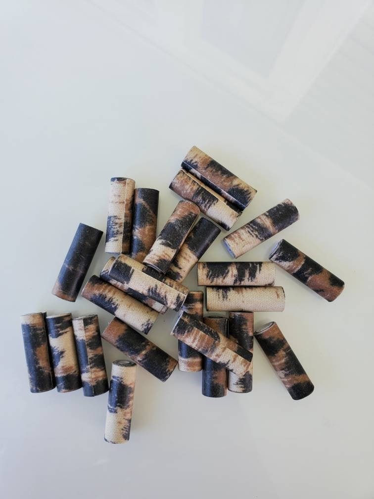 Paper Beads, Tube Beads, Large Hole Bead - Etsy