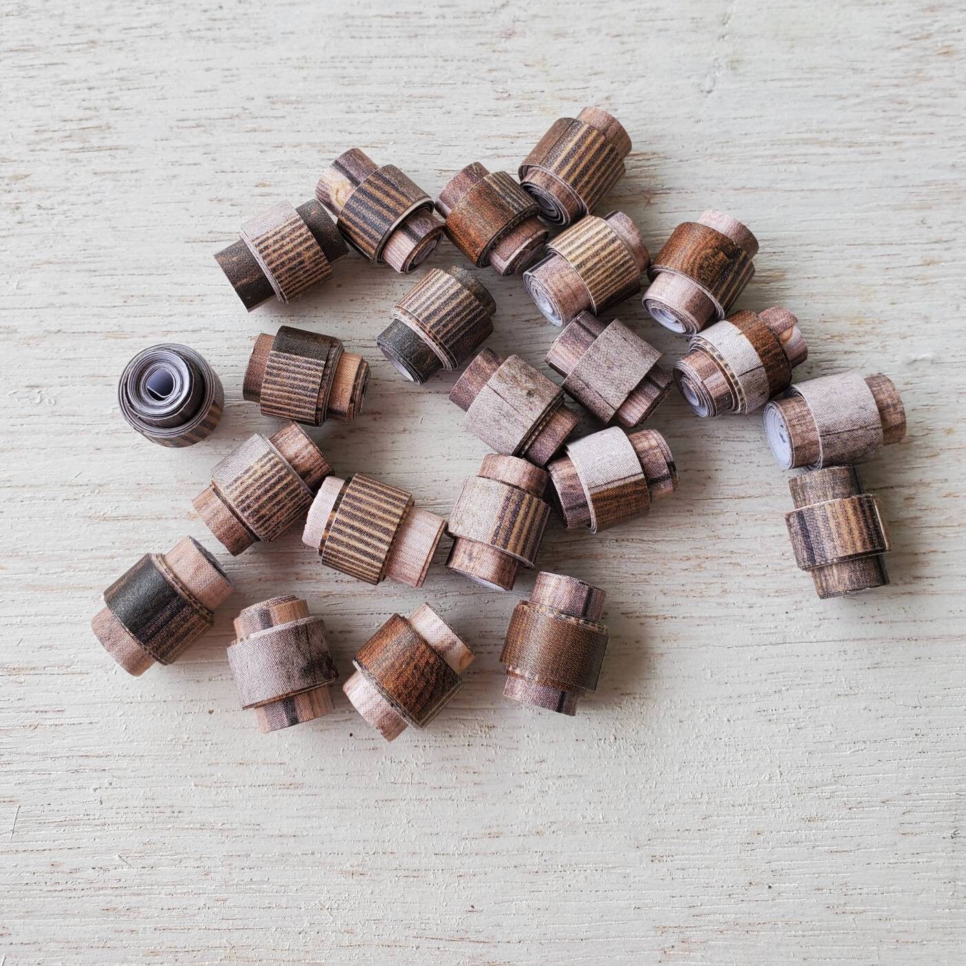 Paper Beads, Recycled Paper Beads, Tube Beads - Etsy