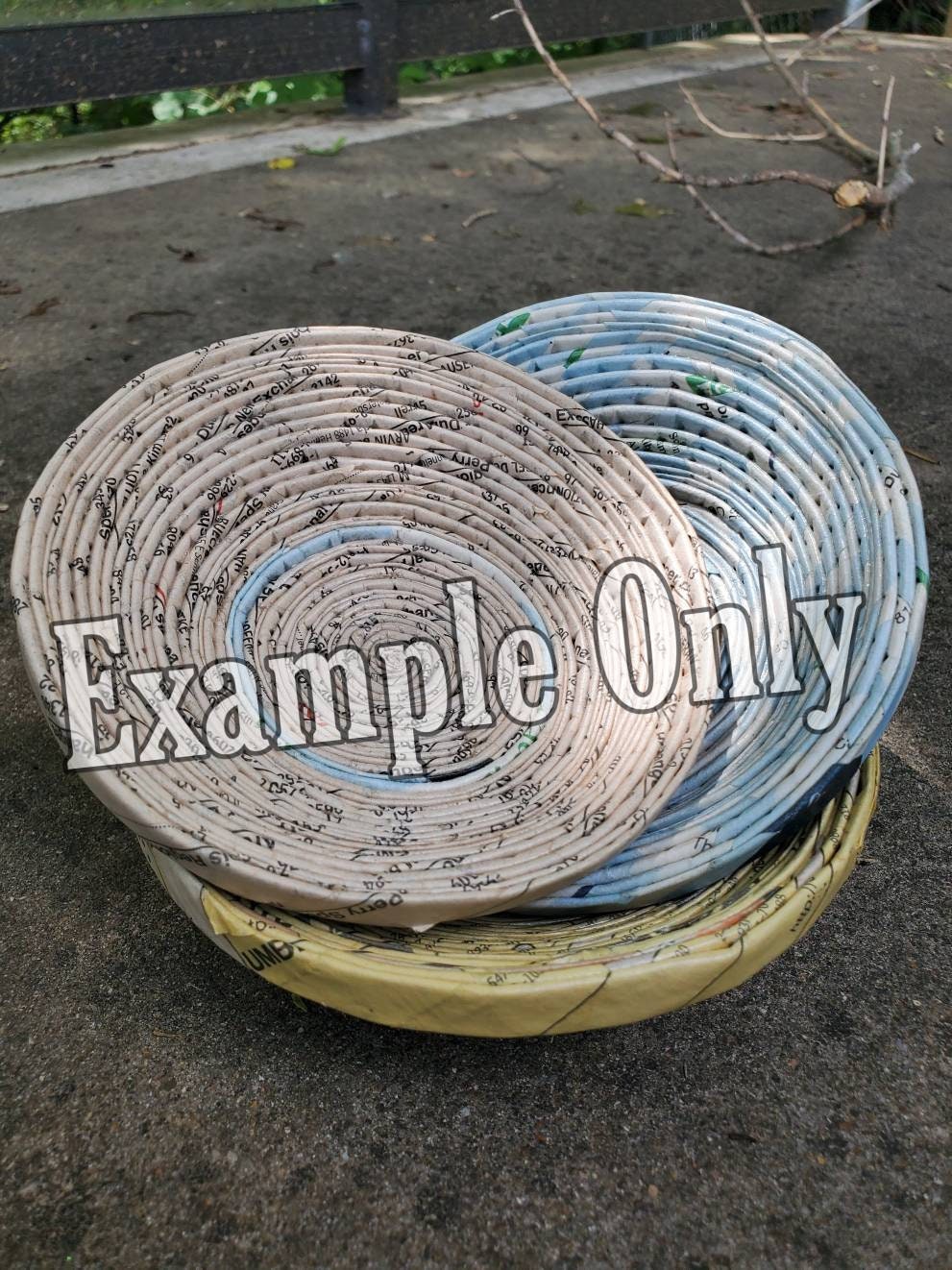 Magazine bowl handmade paper bowl home decor decorative | Etsy