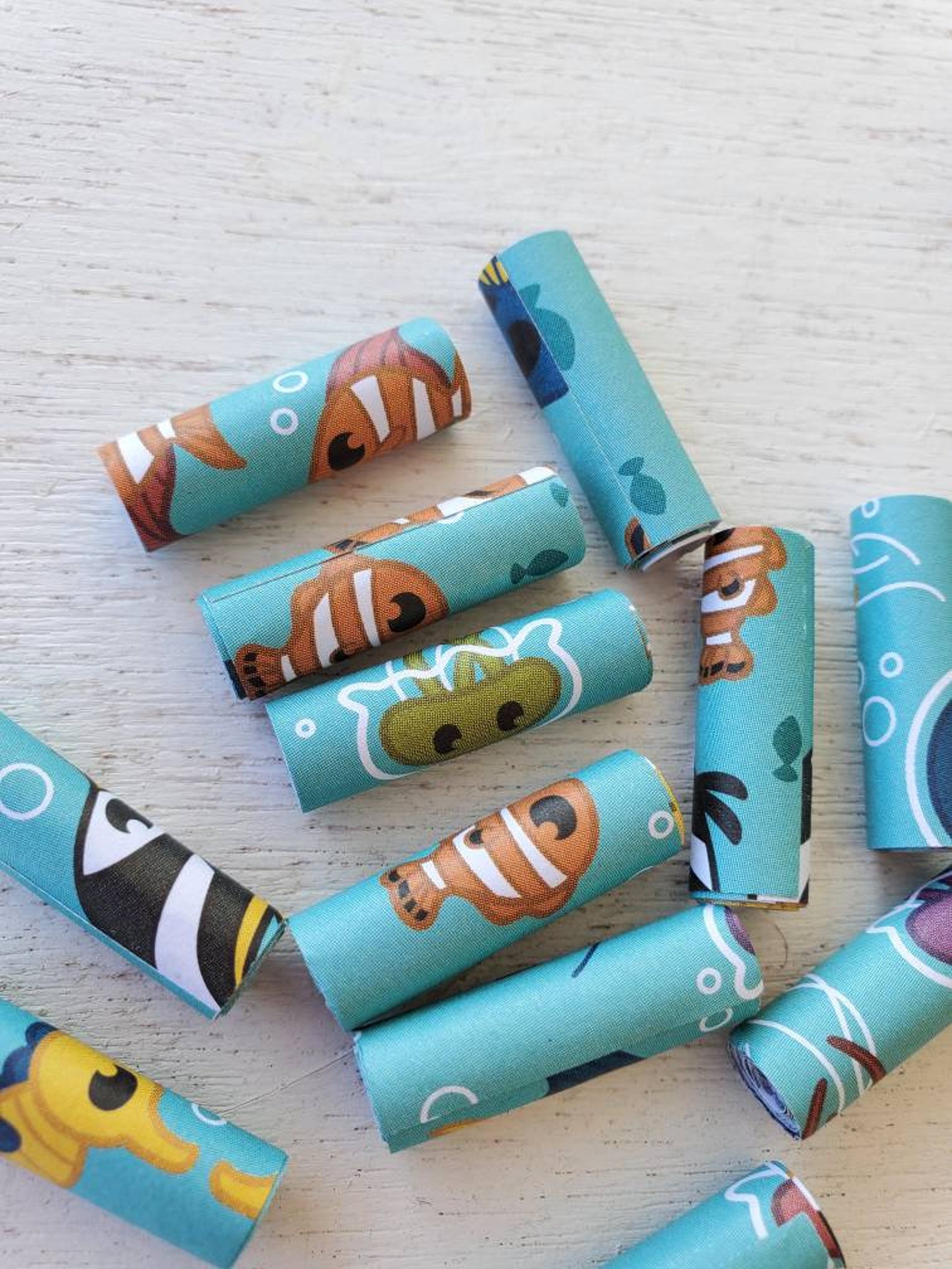 Paper Beads Recycled Paper Beads Tube Beads - Etsy