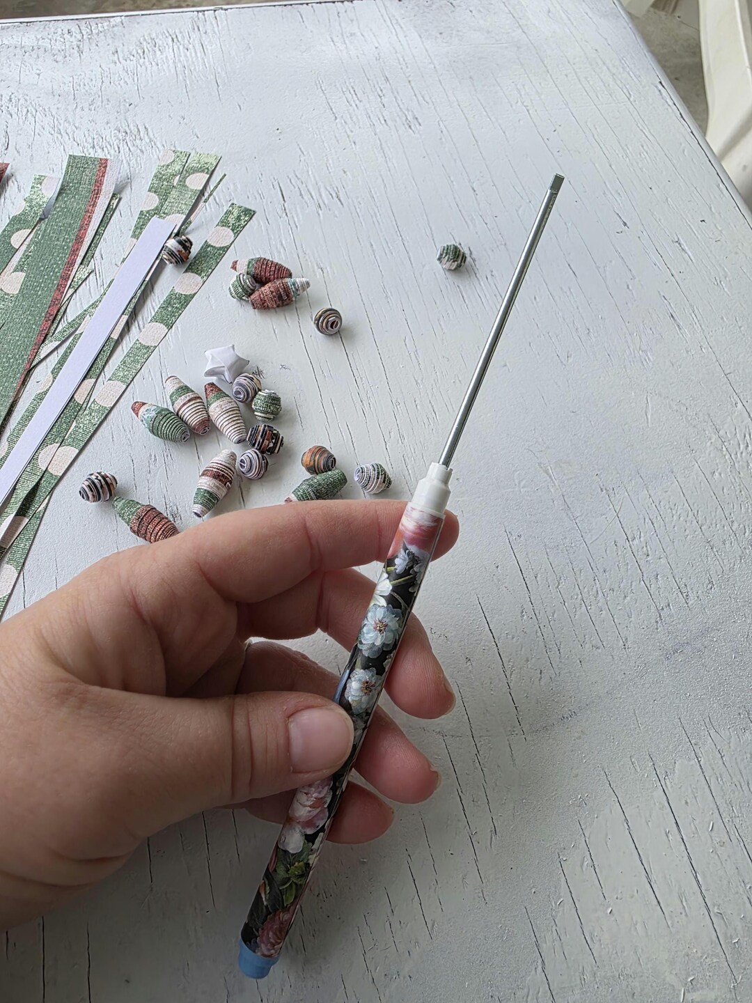 Paper Bead Roller, Diy Adult Craft Kit, Paper Beads - Etsy