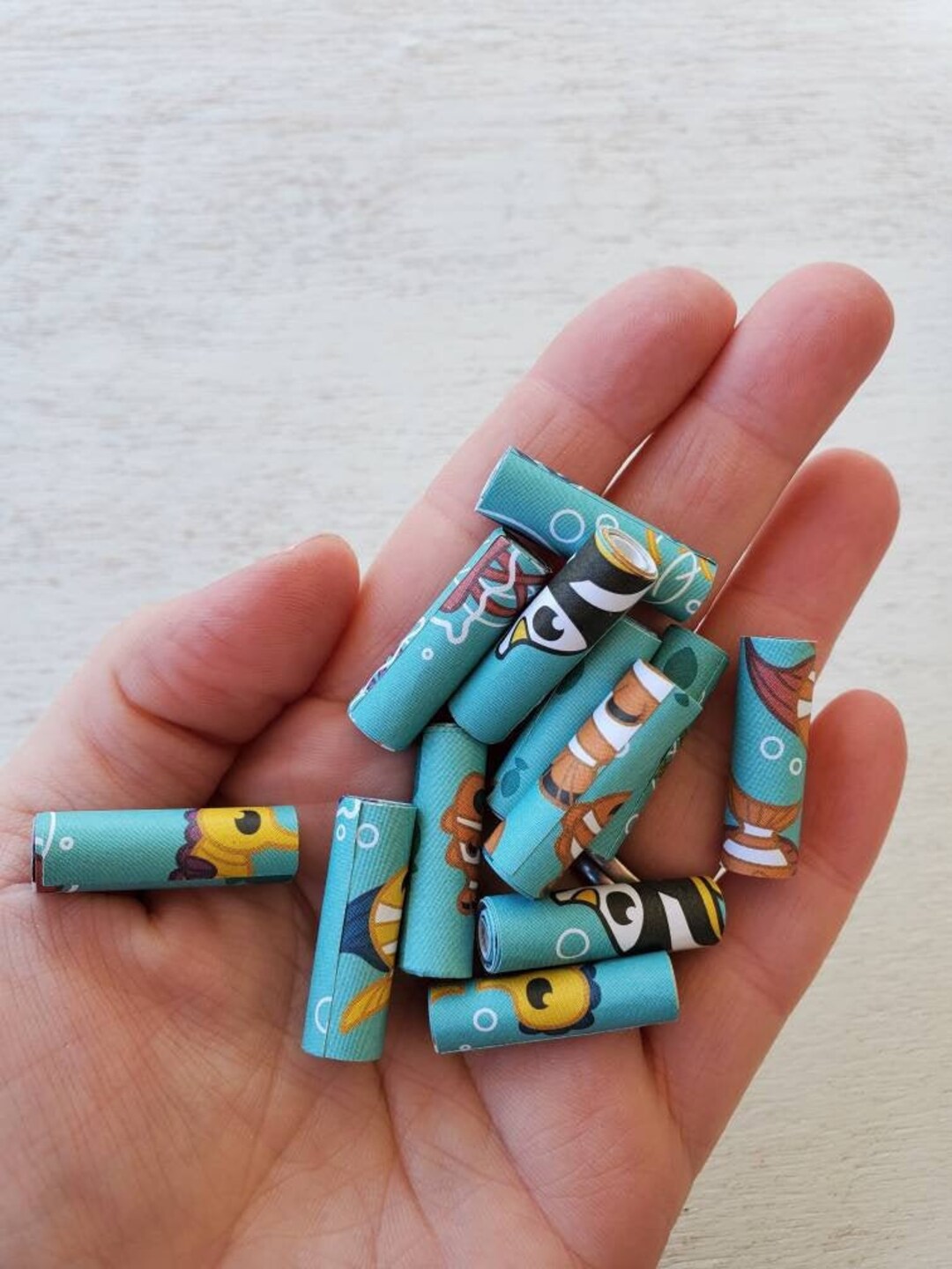 Paper Beads, Recycled Paper Beads, Tube Beads - Etsy