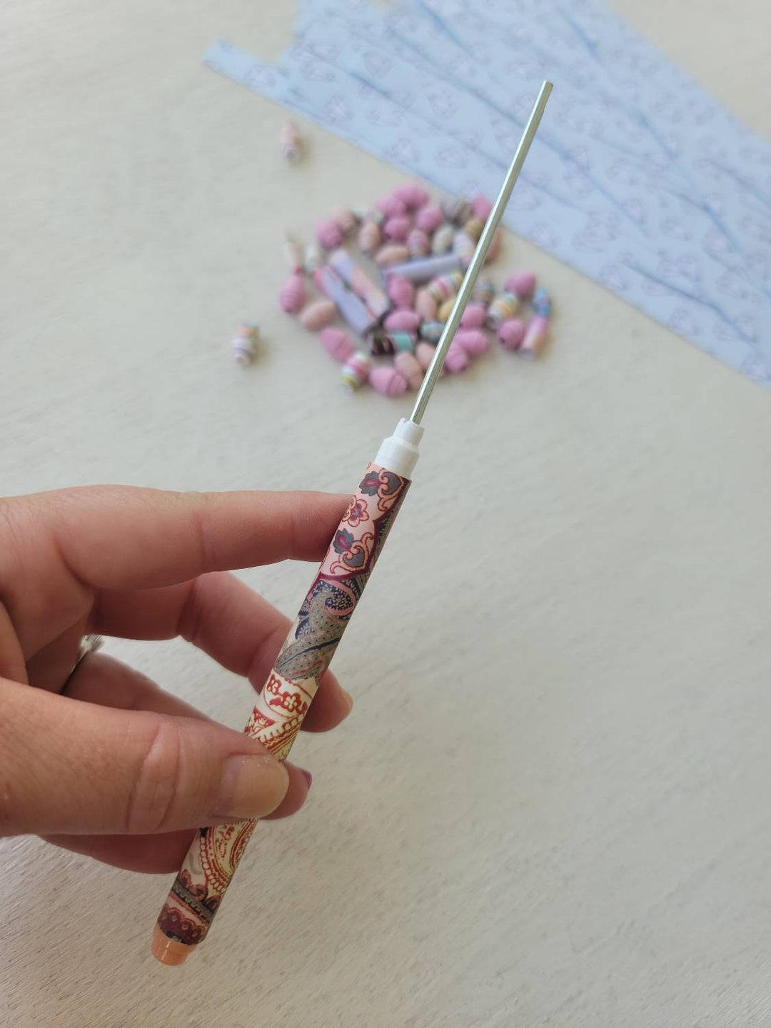 Paper Bead Roller, Diy Adult Craft Kit, Paper Bead Roller Tool - Etsy