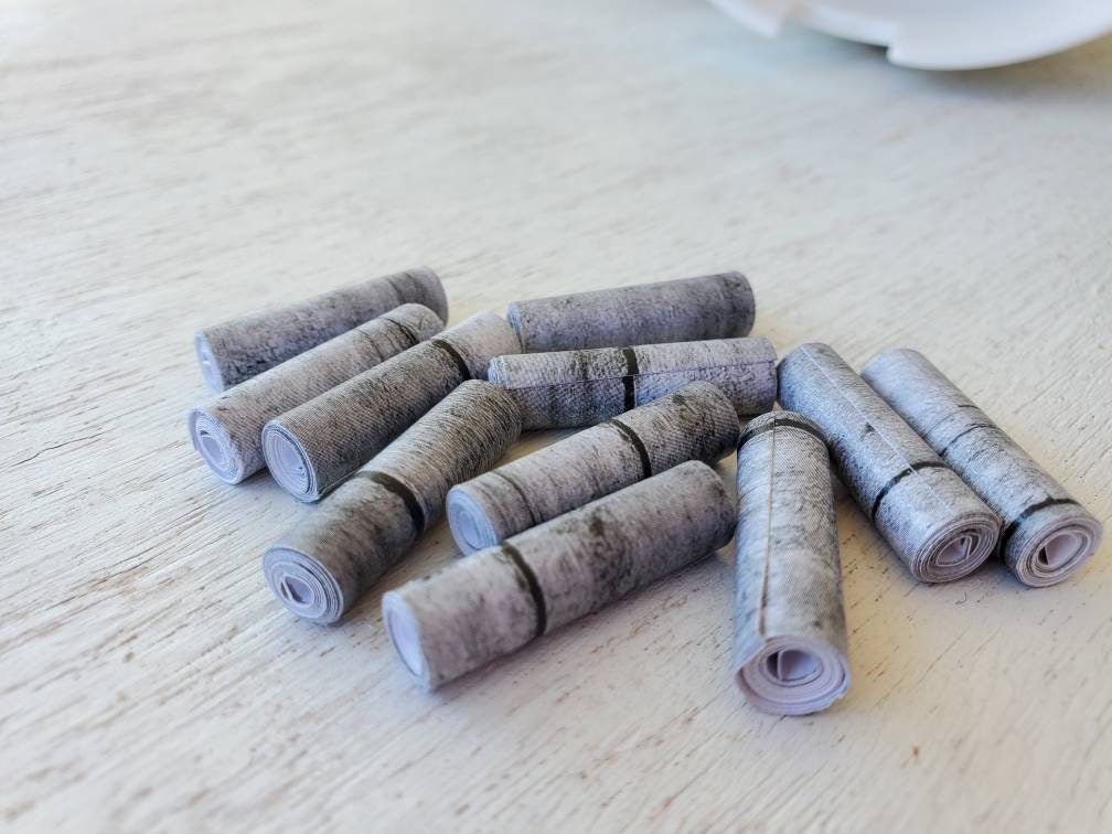 Paper Beads Recycled Paper Beads Tube Beads | Etsy