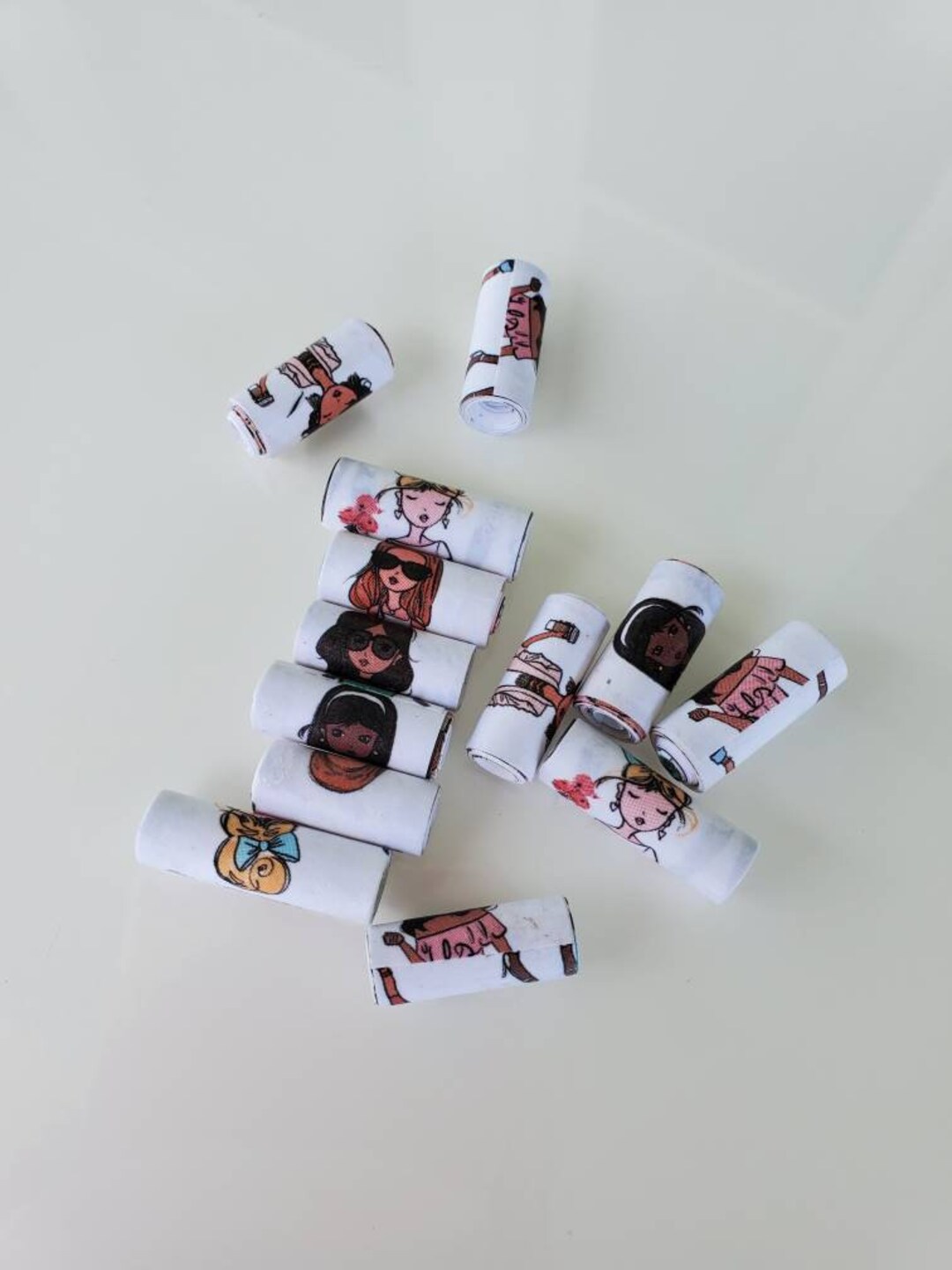 Paper Beads, Recycled Paper Beads, Tube Beads - Etsy