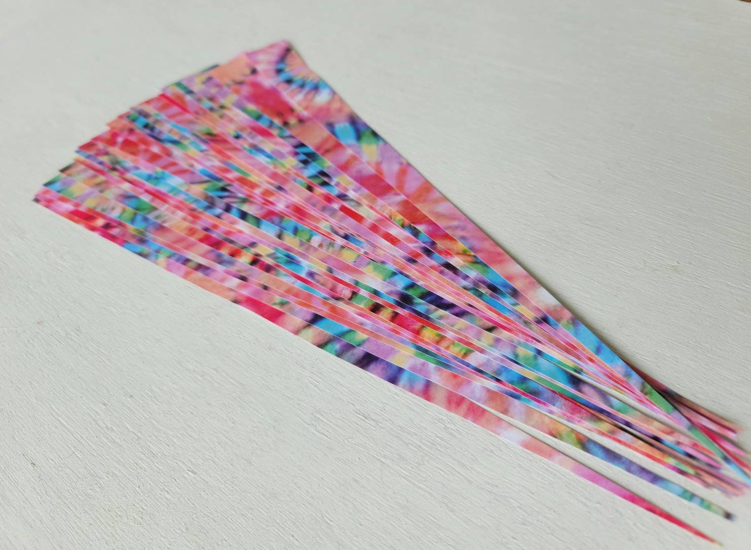 Paper bead strips precut paper strips | Etsy