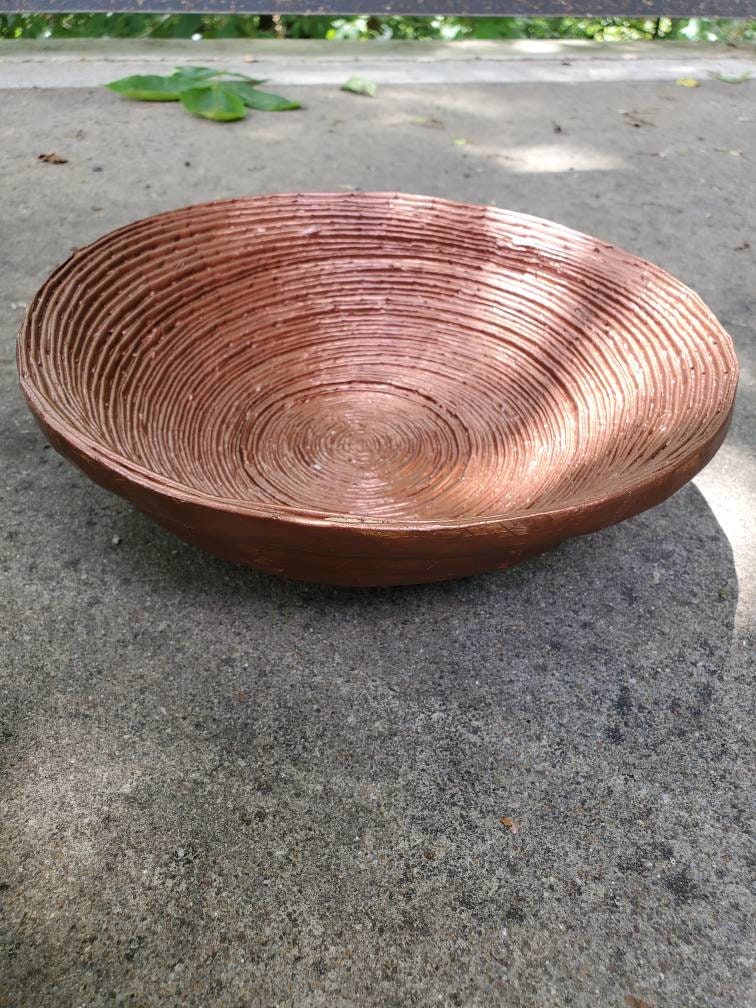 Magazine bowl handmade paper bowl home decor decorative | Etsy