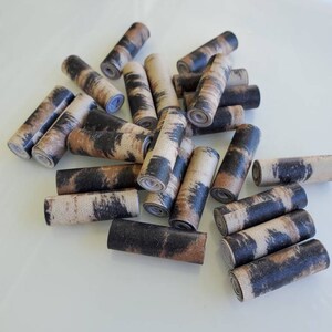 Paper Beads, Tube Beads, Large Hole Bead - Etsy