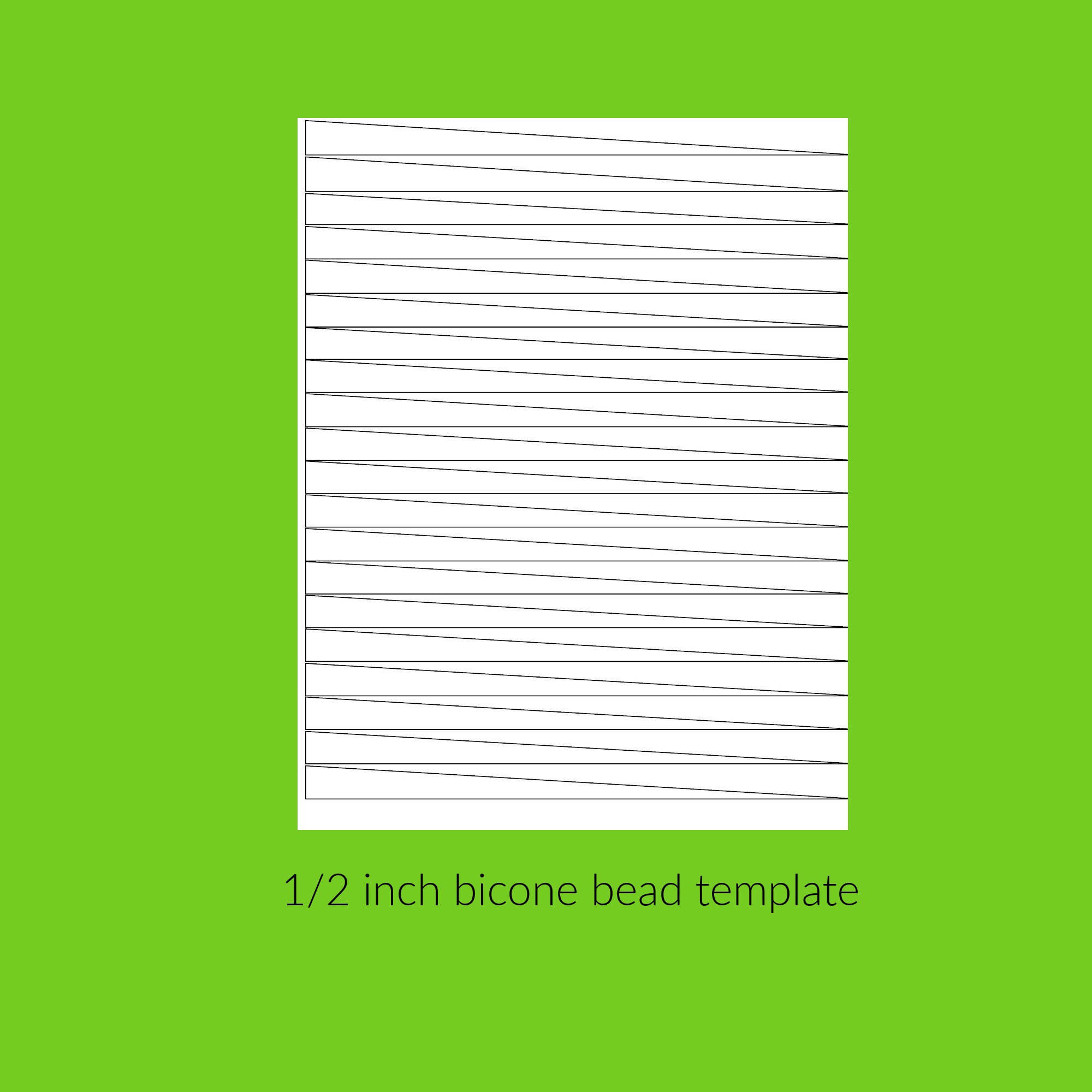 Paper Bead Template Digital Download, Recycled Paper Beads, Diy Adult ...