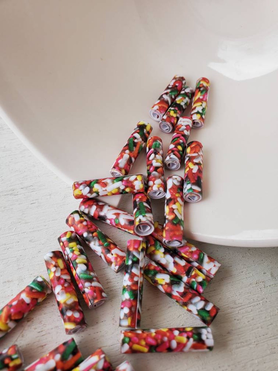 Paper Beads, Recycled Paper Beads, Tube Beads - Etsy