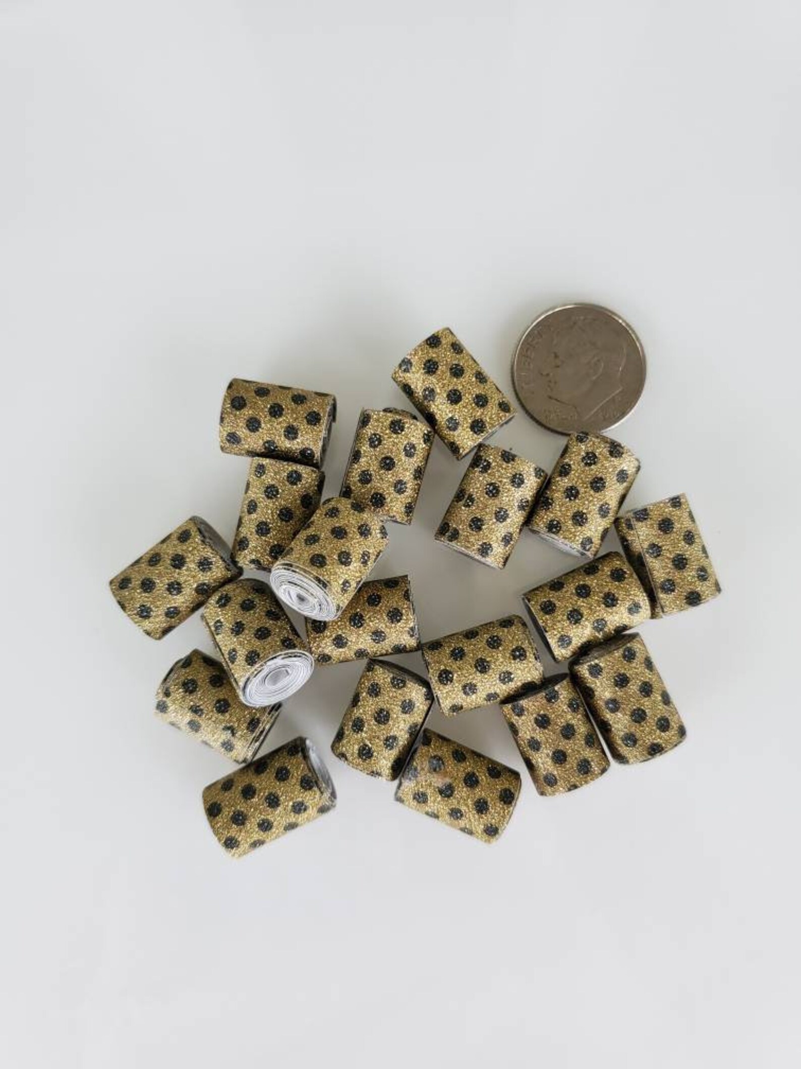Paper Beads, Recycled Paper Beads, Tube Beads - Etsy