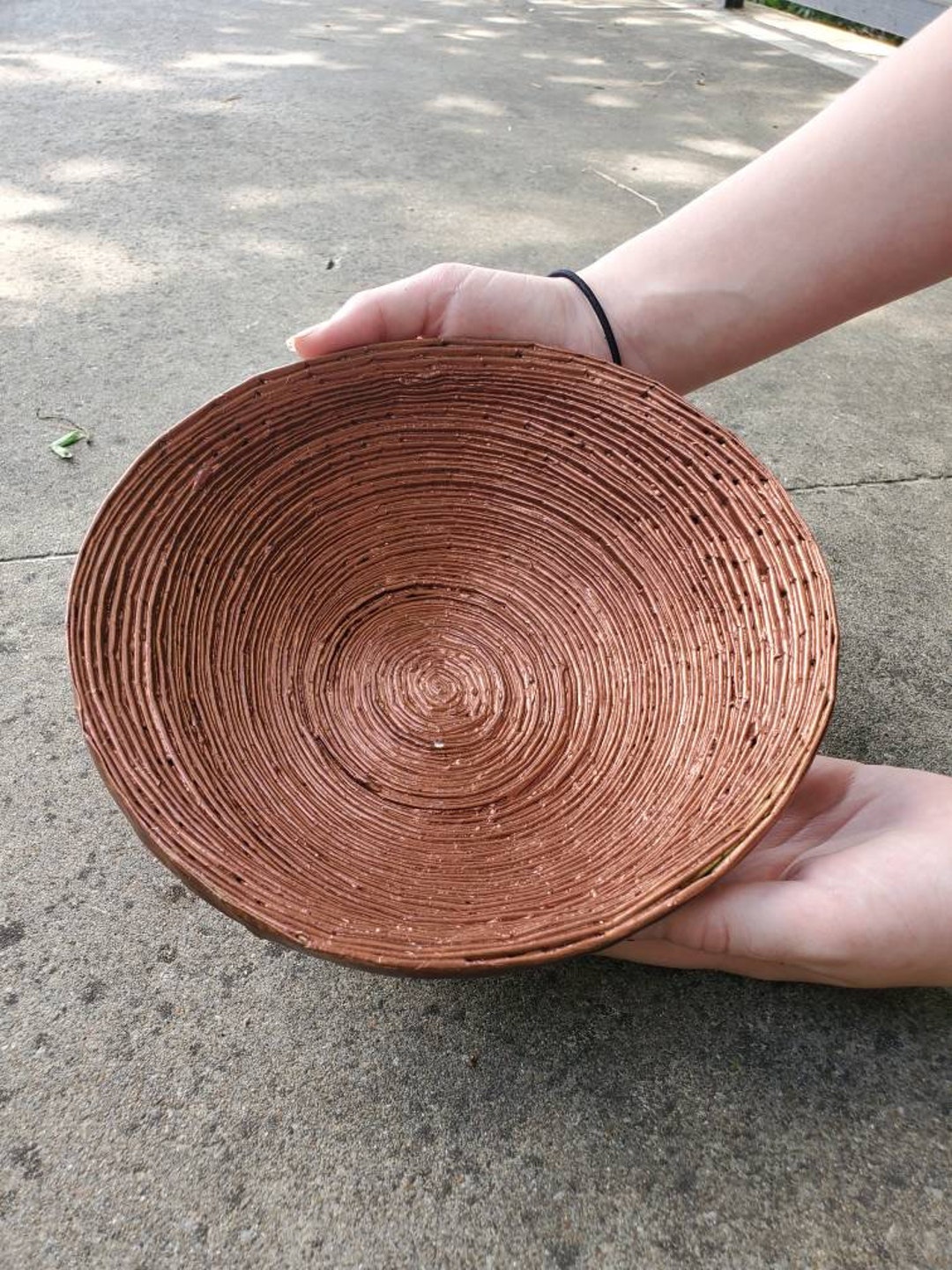 Magazine Bowl Handmade Paper Bowl Home Decor Decorative - Etsy