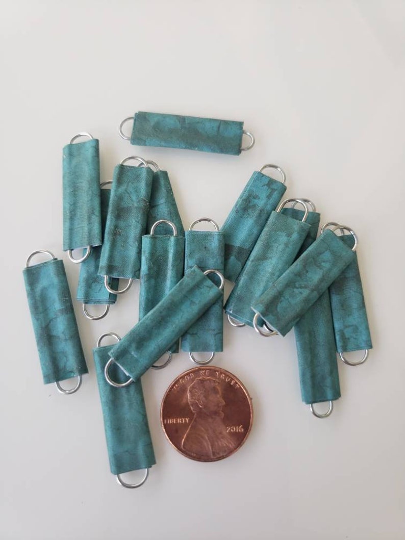 Paper Beads Recycled Paper Beads Flat Beads - Etsy