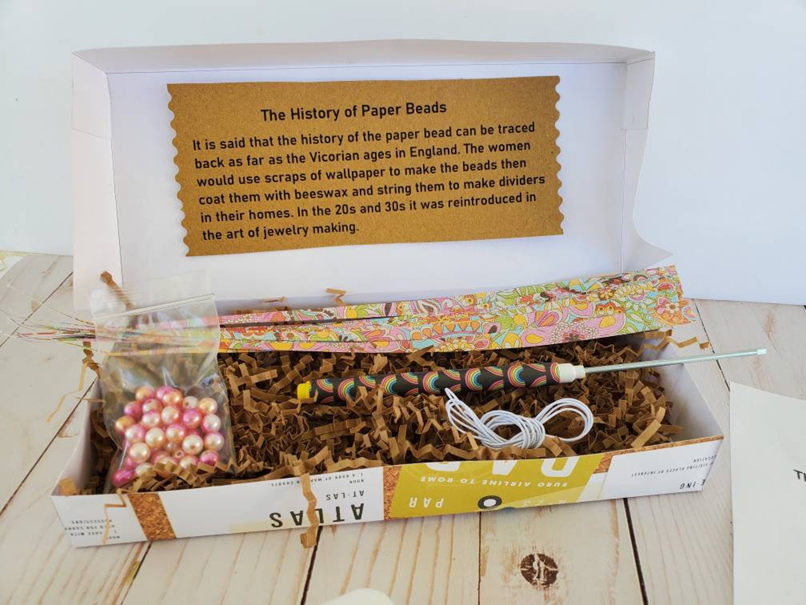 Paper Beads, Diy Craft Kits for Adults, Paper Bead Roller - Etsy