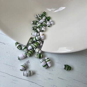Paper Beads to Make Handmade Jewelry, Recycled Paper Beads, Diy Adult ...