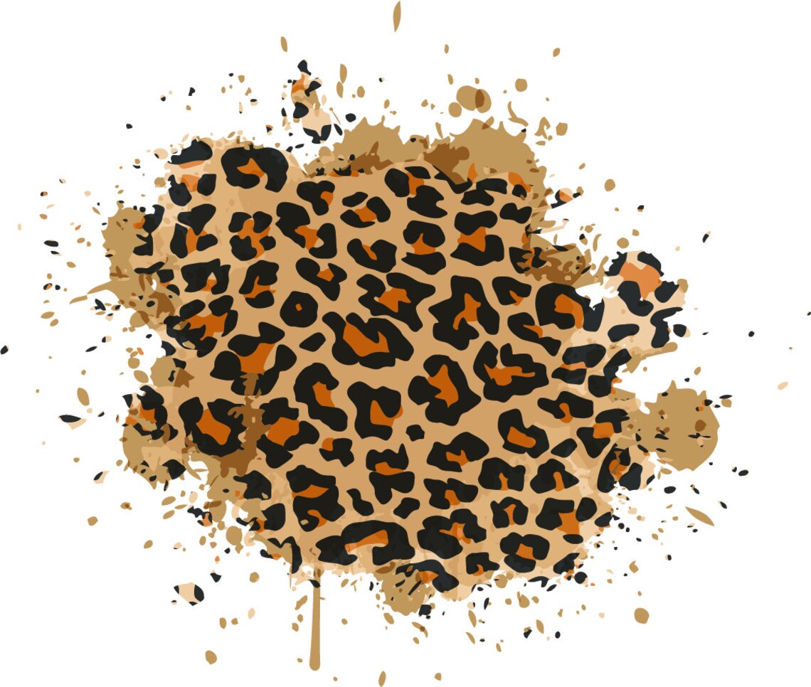 Leopard Print Splash Back Ground 2.0 - Etsy
