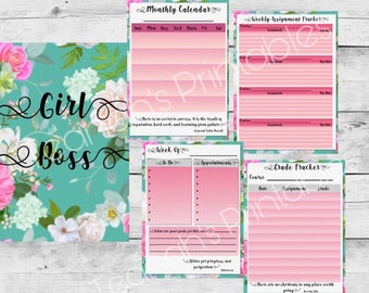 Semester Course Planner/schedule Instant Download, Editable & Printable ...