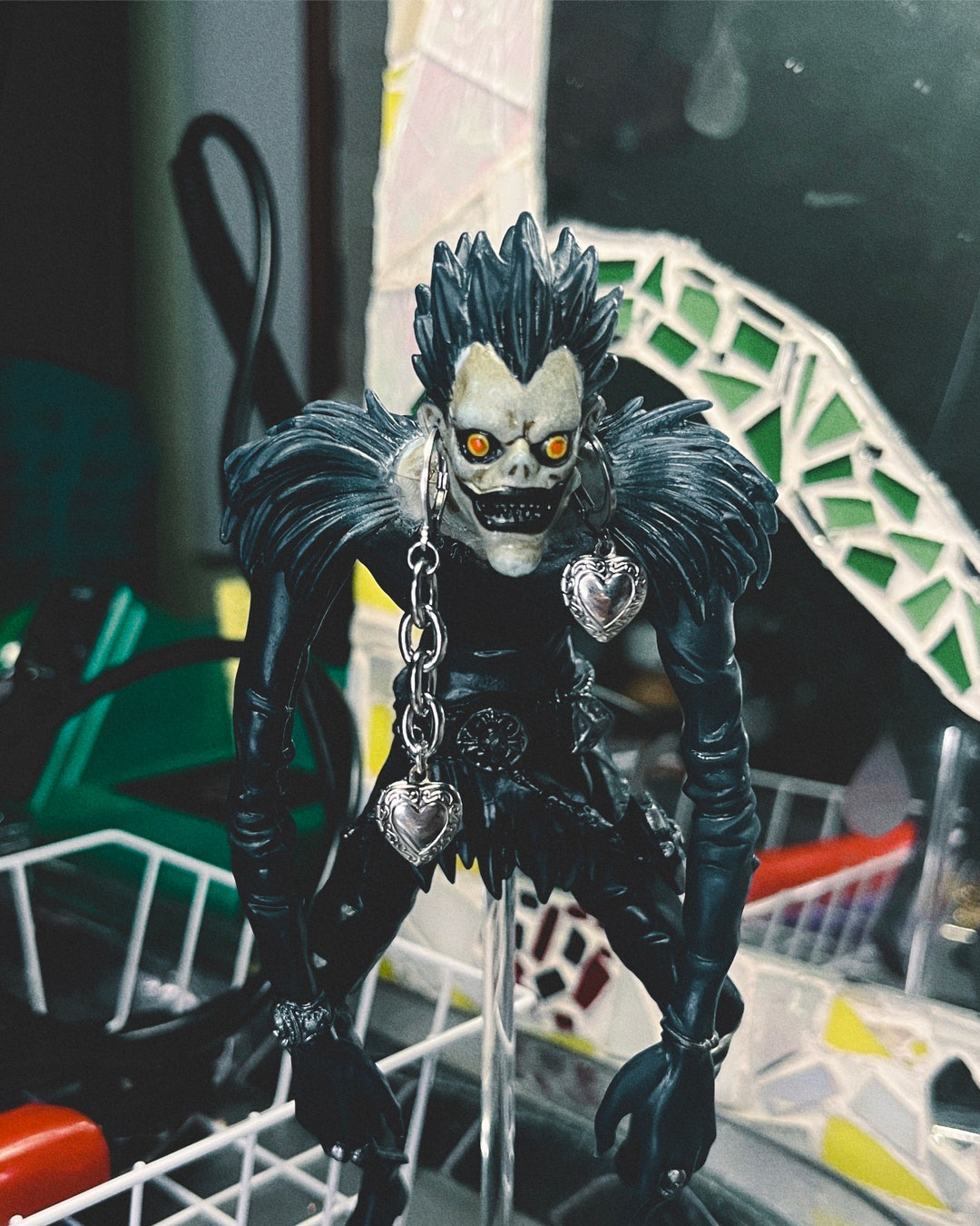 Ryuk Locket Earrings - Etsy