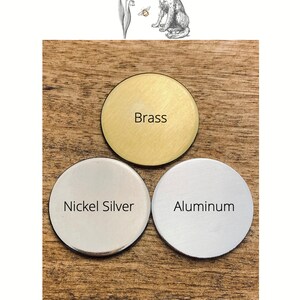 Palm Tree Pet Tag Dog ID Tag Cat ID Tag Personalized Hand Stamped ...